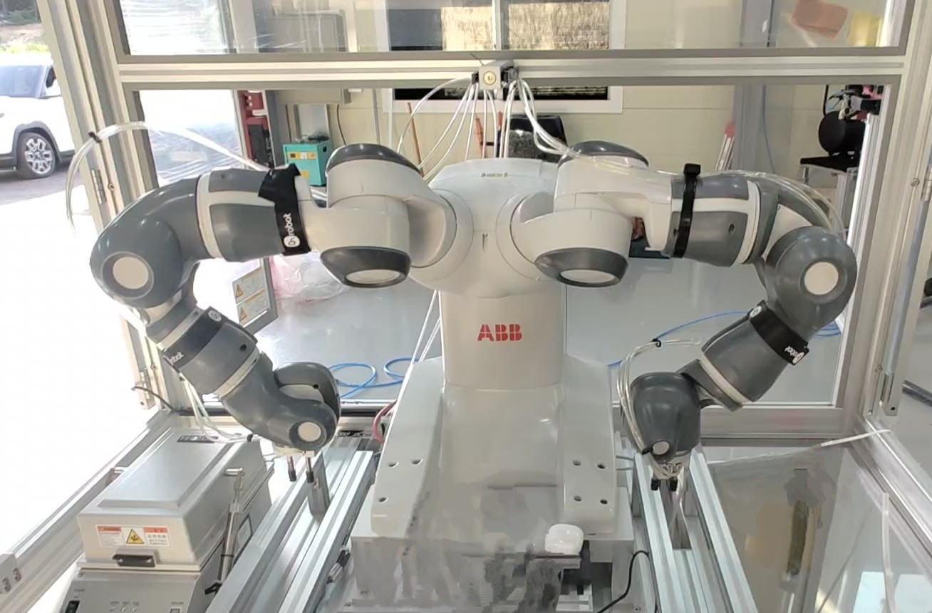 ABB Yumi Robot, Turn Table을 활용한 Test 장비 – 미봇 (MIBOT)